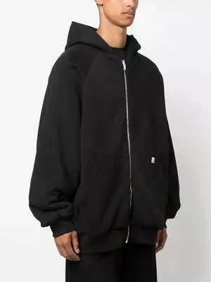 1017 Alyx 9sm Slogan-print Zip-up Hoodie