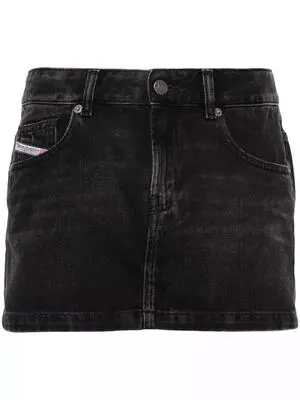 DIESEL® De-ron Denim Miniskirt