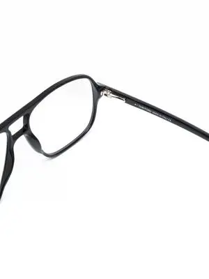 TOM FORD Ft5737b Full Rim Aviator Eyeglasses - Black
