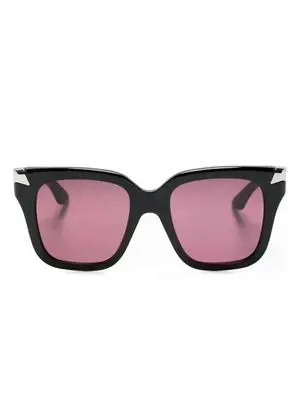 Alexander McQueen Oversized-frame Sunglasses - Black