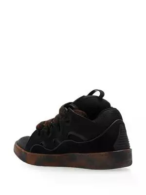 LANVIN Curb Lite Logo-patch Sneakers