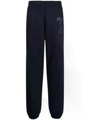 Moschino Logo-print Track Pants - Blue