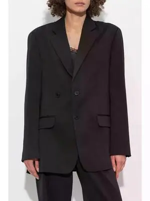 MAISON MARGIELA Paneled Double-breasted Jacket