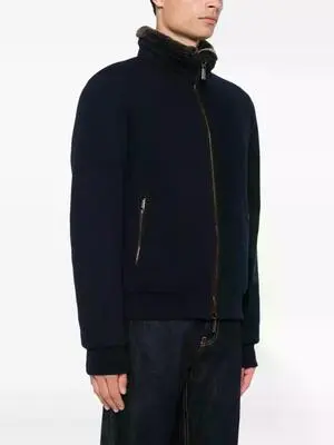 MOORER Bellati Mrw Jacket With Shearling Collar