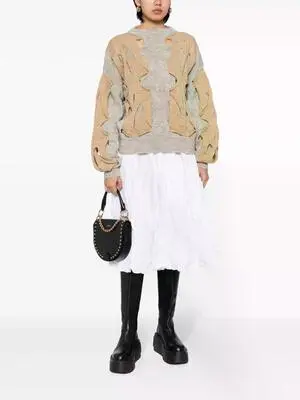 Toga Panelled Cut-out Jumper
