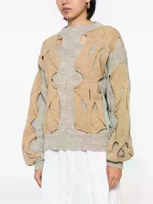 Toga Panelled Cut-out Jumper