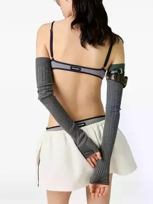 Miu Miu Technical Knit Bralette
