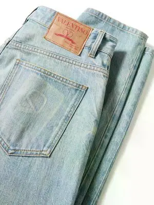 Valentino Garavani Button Jeans