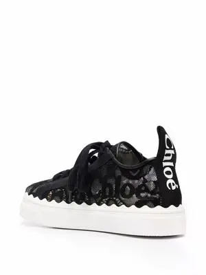 Chloé Lauren Lace Low-top Sneakers