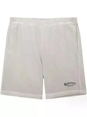 Izzue Cotton Track Shorts - Grey