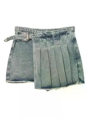 MUSIUM DIV. Pleated Skorts - Blue