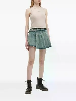 MUSIUM DIV. Pleated Skorts - Blue