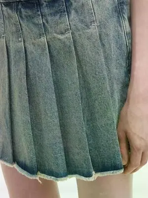 MUSIUM DIV. Pleated Skorts - Blue