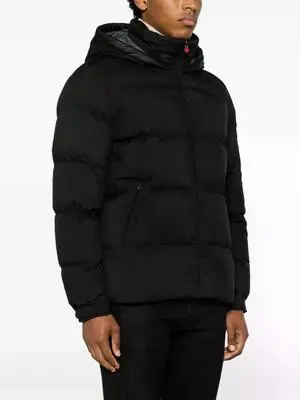 Kiton Quilted Hooded Jacket