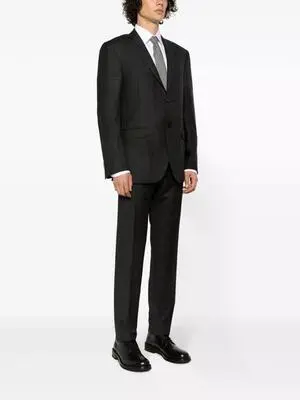 Corneliani Checked Single-breasted Suit
