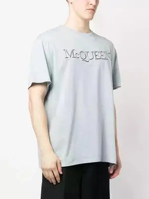 Alexander McQueen Logo-print Cotton T-shirt