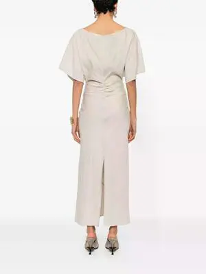 Staud Amelie Maxi Dress - Neutrals