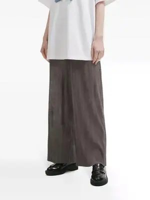 B+AB Ribbed Wide-leg Trousers