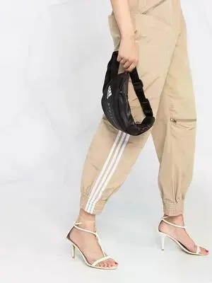 Stella McCartney Logo Stripe Zip Front Track Pants