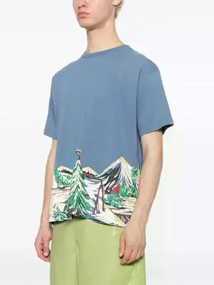 BODE Ski Lift Cotton T-shirt