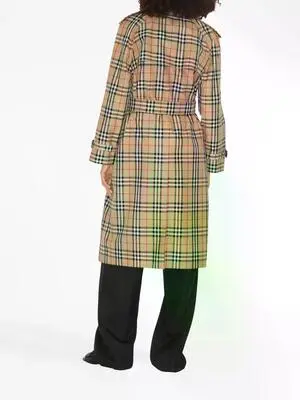 Burberry Vintage Check Trench Coat