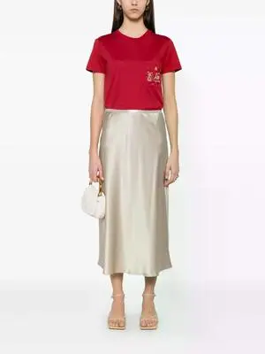 Max Mara Embellished Pocket Crewneck T-shirt