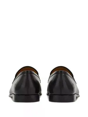 FERRAGAMO Gancini Horsebit Leather Loafers