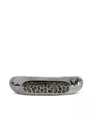 PARTS OF FOUR Thin Roman Bracelet In Sterling - Silver