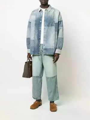 AMBUSH Panelled Wide-leg Jeans