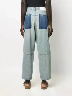 AMBUSH Panelled Wide-leg Jeans