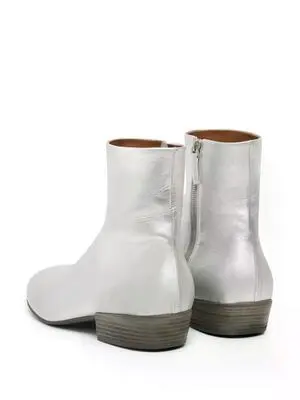Marsèll Granblocco Metallic-leather Ankle Boots