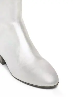 Marsèll Granblocco Metallic-leather Ankle Boots