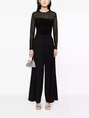 Karl Lagerfeld Monogram Mesh T-shirt