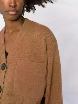 Proenza Schouler Eco Cashmere V-neck Cardigan - Brown
