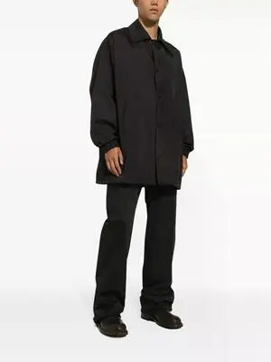 Dolce & Gabbana Logo Plaque Parka