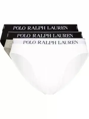 Polo Ralph Lauren Elastic Logo-detail Briefs