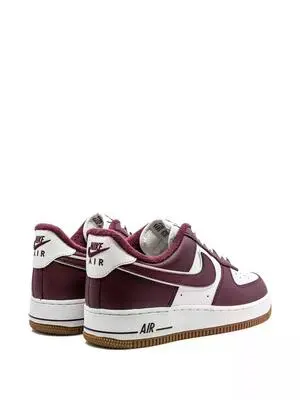 Nike Force 1 Low College Pack Night Maroon Sneakers