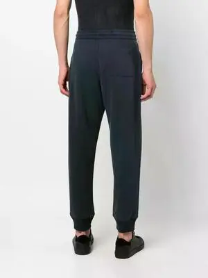 Giorgio Armani Drawstring Wool Track Pants