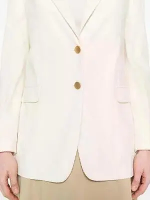Tagliatore Bertha Ivory Corduroy Blazer