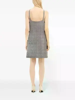 COURREGES Prince Of Wales Checked Mini Dress