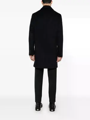 BARBA NAPOLI Virgin Wool-cashmere Blend Fog Coat