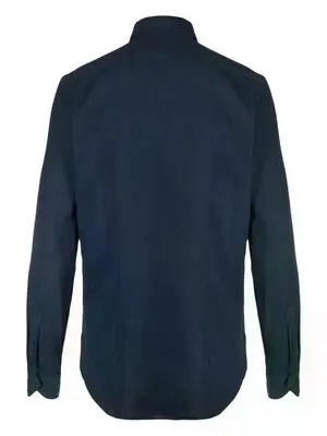 XACUS Cutaway-collar Cotton Shirt