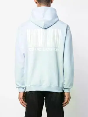 VTMNTS Barcode Graphic Hoodie - Blue