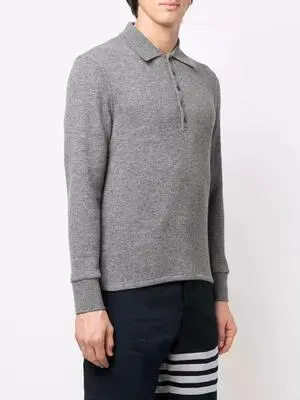 Thom Browne Long-sleeve Polo Shirt