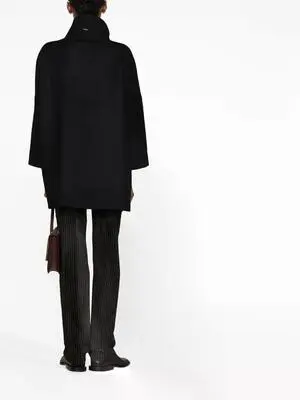 Herno Single-breasted High Neck Coat