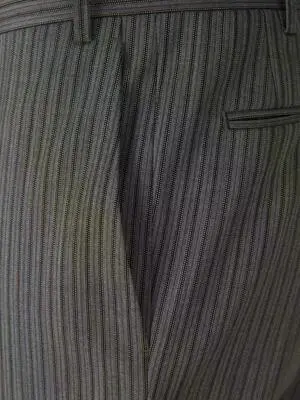 Canali Striped Tailored Trousers