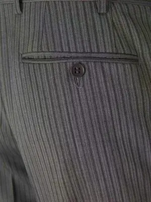 Canali Striped Tailored Trousers