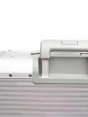 FPM MILANO Bank S Spinner 76cm Studded Aluminium Suitcase