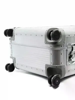 FPM MILANO Bank S Spinner 76cm Studded Aluminium Suitcase