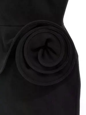 Magda Butrym Floral Appliqué Sheath Mini Dress